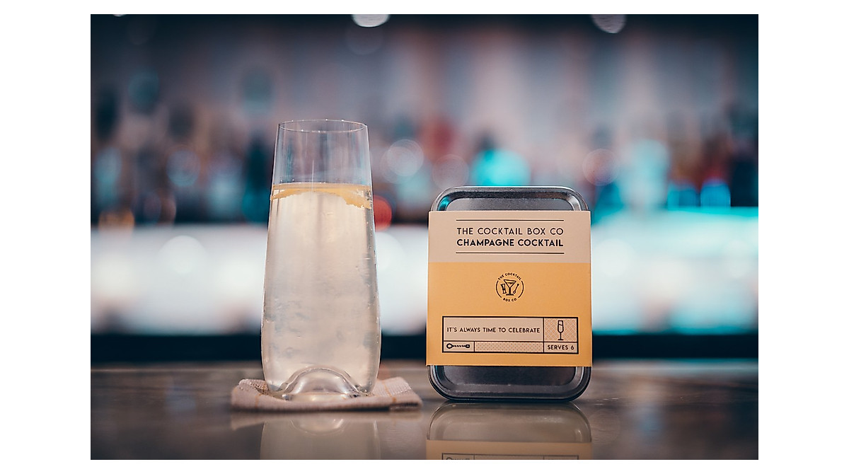 The Cocktail Box Co. Champagne Cocktail Kit - Premium Craft Cocktails
