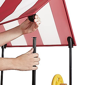 Radio Flyer Play & Fold Away Pirate Ship, Toddler Climber, Kids Playhouse for Ages 2-5