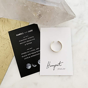 Honeycat Brianna Bold Band Gold