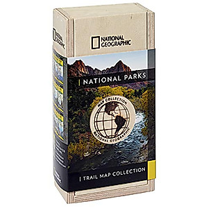 National Parks Trail Map Collection [boxed set] (National Geographic Trails Illustrated Map)