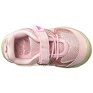 OshKosh B'Gosh Girls Dyana Bump Toe Sneaker, Light Pink, 4 Toddler