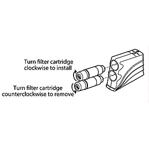 Glacier Bay HDGMBF4 Ultimate Defense 6-Month Replacement Filter 2 Pack (Fits System HDGMBS4)