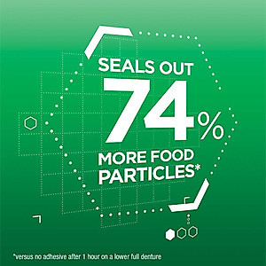 Super Poligrip Denture Adhesive Cream Extra Care - 2.2 oz, Pack of 4