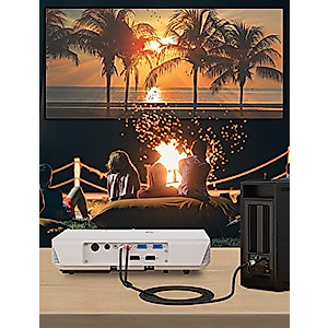 VIOY 1/4 to Dual RCA Audio Cable, Gold Plated Copper Shell Heavy Duty 6.35mm Quarter Inch Male TRS Jack to 2 RCA Phono Male Stereo Y Insert Splitter Adapter……