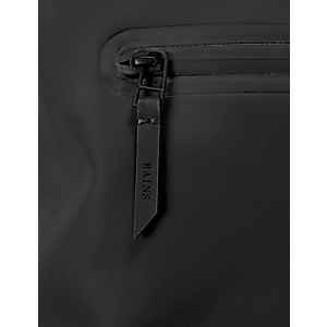 Rains Roll Top Rucksack Black One Size