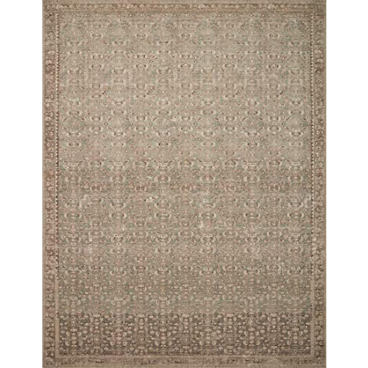 Loloi Angela Rose Aubrey Collection AUB-04 Sage/Bark 5'-0" x 7'-0", .19" Pile Height, Area Rug