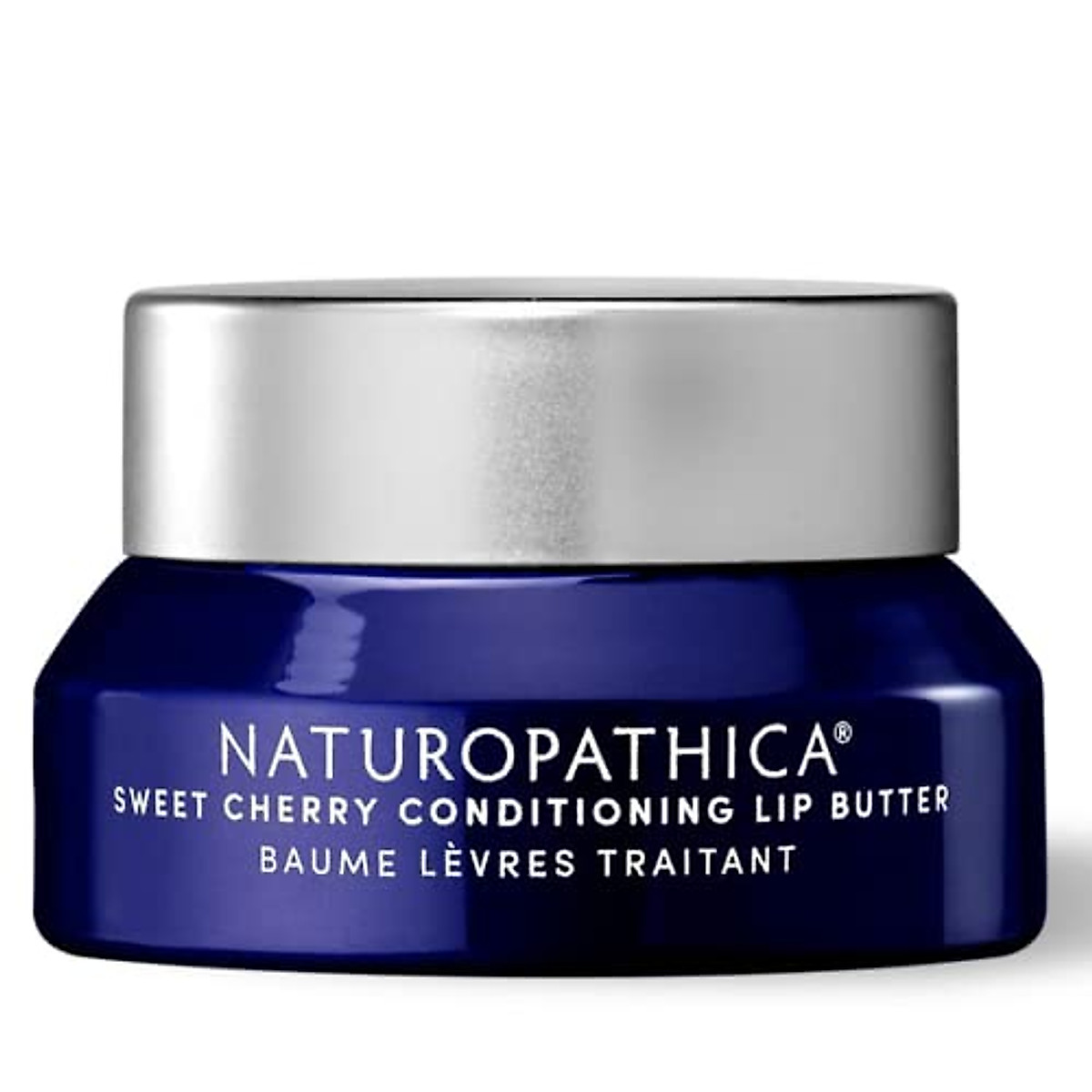 Naturopathica Sweet Cherry Conditioning Lip Butter - Nourishing Lip Treatment w/Pomegranate & Jojoba - Vegan, Made in USA, 0.5 oz. (15 ml)