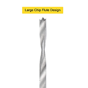 uxcell Replacement Countersink Drill Bit 3mm for Wood DIY HSS High-Speed Steel Woodworking Carpentry Reamer