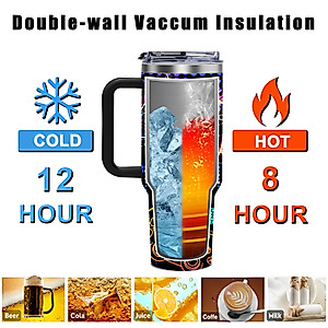 Gamer Gifts Gaming Gifts Gamer Gifts for Men Gamer Tumblers Gifts for Gamers Mens Gifts for Birthday Gaming Mugs Gaming Stuff Gamepad Game Lover Gifts for Boys Teen Gamer Cup 40oz (Newly Upgraded Lid)