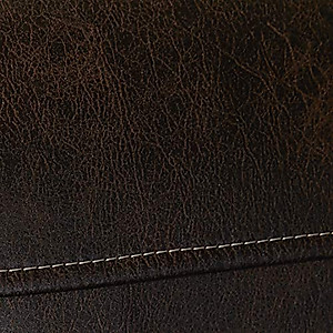 Roundhill Furniture Leinster Love Seats, Espresso