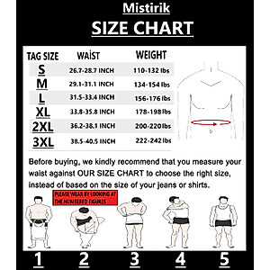 Mistirik 1Pcs Compression Shirts for Men - Mens Slimming Body Shaper Vest - Tight Tank Top for Men - Compression Shirt Tank Top (Black, X-Large)