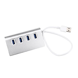 SHYPT One Drag Four Splitter Portable USB Splitter ，USB 3.0 4-Port Multi Hub Splitter Aluminum Adapter