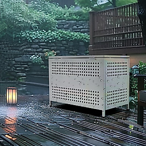 Meulbaty Outdoor Storage Box, 43 Gallon Metal Deck Box Indoor and Outdoor Use,Heavy-Duty, Lockable for Package Delivery,Gardening Tools, Sports Equipment, Grey