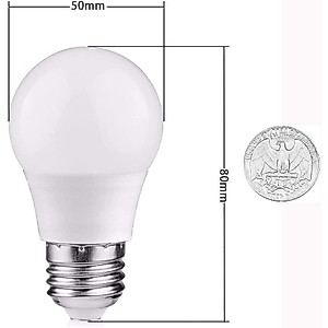Megrezo 12V Low Voltage LED Light Bulbs - Daylight 3W(Only for 12V), Pack of 6