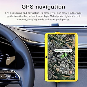 kcavykas 7.0-Inch HD Display Quad Core Android 7.1 Tablet Pc for Children 1+16gb Multi-Function Bluetooth WiFi Support 128g Memory Card (Yellow)