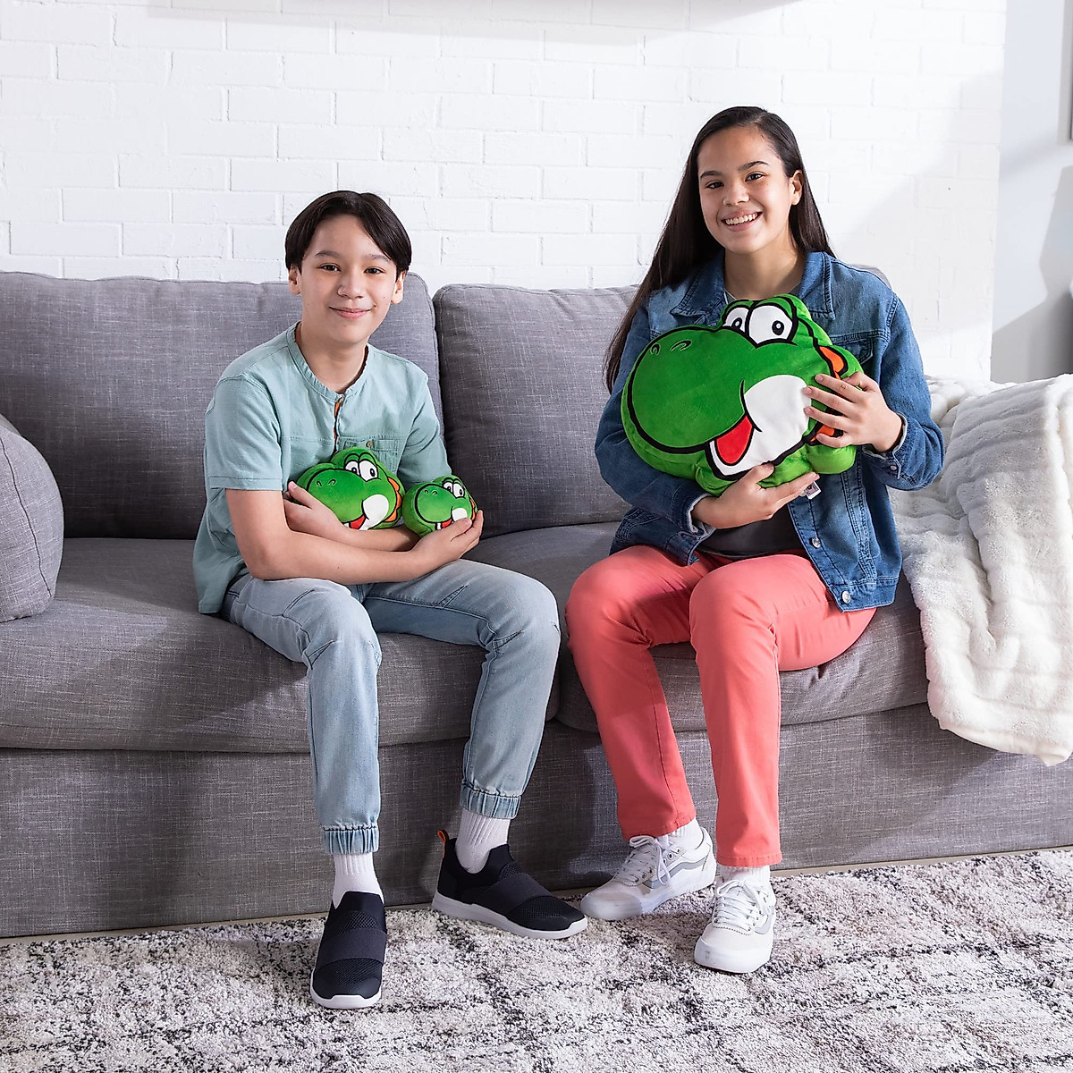 Club Mocchi- Mocchi- Nintendo Super Mario Plush - Yoshi Plushie - Collectible Squishy Plushies - 6 Inch