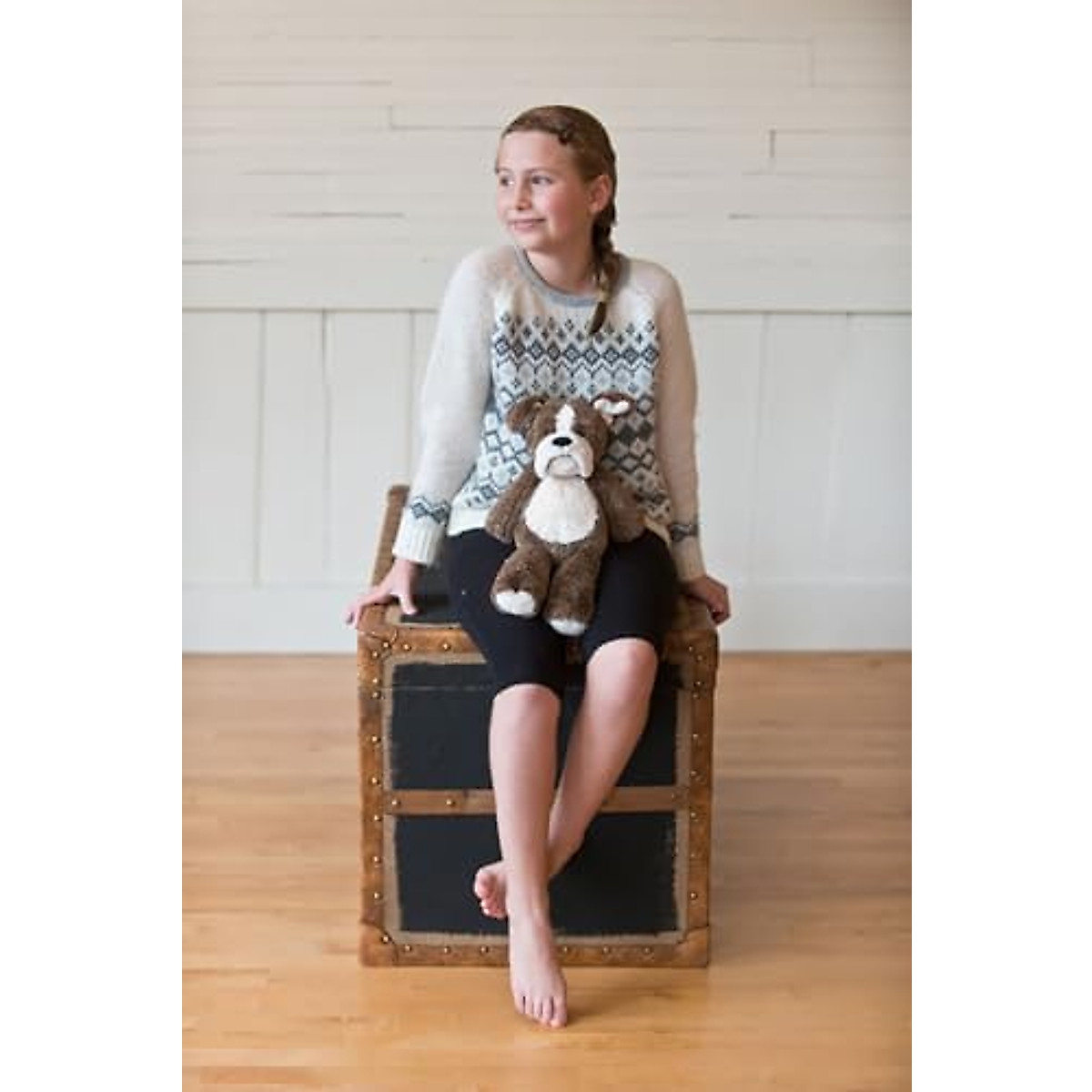 Mary Meyer Marshmallow Zoo Bradley Bulldog Soft Toy, 13 in