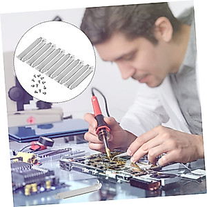 12pcs Pci Slot Cover Computer Accessory Pci Slot Blanking Plate Computer Case Blank Chassis Bits Block Computer Chassis Block Computer Part Pci l Blank Bracket