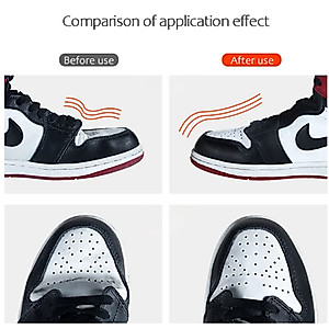 TooTwo 2 Pairs Shoe Crease Protectors for Jordan 1 and Air Force 1, Shoe Crease Guard Protector S (US Size 5''-8.5'')