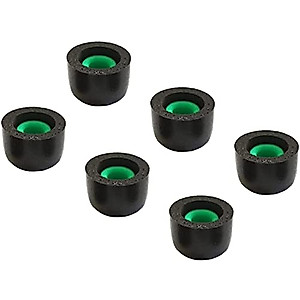 BLLQ Memory Foam Tips Compatible with Sony WF 1000XM4 Replacement Ear Tips,Perfect Noise Cancellation, Fit in Charging Case, 3 Pairs [Medium Size] Foam Tips Black M (Foam Tip XM4M)