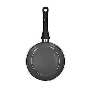 MasterClass Can-to-Pan Ceramic Eco Non-Stick Frying Pan Set, Made from 70% Recycled Aluminium, 20 cm / 28 cm 2-Piece Set,Black