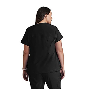 BARCO One BOT142 Women's Uplift Scrub Top Black 2XL
