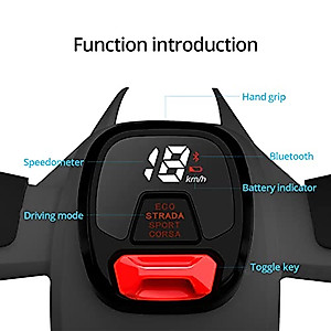 Stopwatch Assembly Instrument Display Accessories Compatible with Segway Ninebot Gokart Kit/Gokart PRO/Gokart Lamborghini Electric Kart