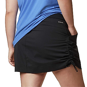 Columbia Women's Anytime Casual Skort, Black, Large