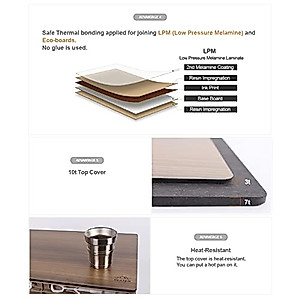 Front Loading Collapsible 13.7 Gallon 52L Storage Crate with a Melamine Lid Foldable Box Colorful Plastic Utility Bin for Home Garage Outdoor (1P)) (Black)