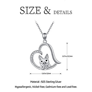 Pig Necklace for Women 925 Sterling Silver Cute Animal Pig Pendant Necklace Gifts Charm Jewelry for Pet Lover