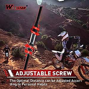 WOOSTAR 39.76" Front Brake Cable with Adjuster Replacement for 50cc 70cc 90cc 110cc 125cc ATV 4 Wheeler Quad Scooter