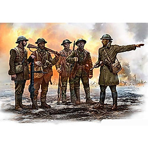 Masterbox Bundle LOT of Hand-to-Hand Fight in The Trench 4 Plastic Kits 1/35 MB