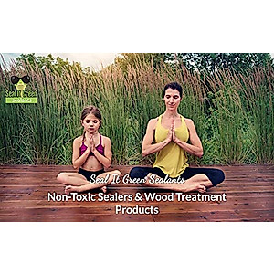 Garden Box Sealer | FDA Food Contact Safe Plant-Based Wood Sealant for Raised Beds, Planters & Pet Houses. Protects All Wood Types from Water & Weather Damage | Eco-Friendly Sustainable Solution