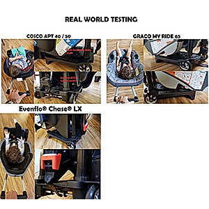 Holm Airport Car Seat Stroller Travel Cart and Child Transporter - A Carseat Roller for Traveling. Foldable, storable, and stowable Under Your Airplane seat or Over Head Compartment.