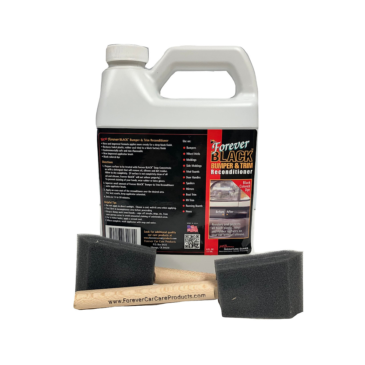 Forever Black Bumper & Trim Conditioner 32oz.
