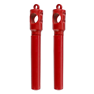 Portable Pocket Corkscrew - Plastic Travel Wine Opener - Mini Camping Cork Screw for Wine Bottle - Set of 2