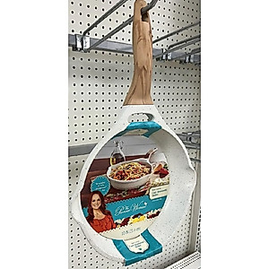 Pioneer. Woman Prairie Signature Cast Aluminum 10-Inch Fry Pan, Linen Speckle