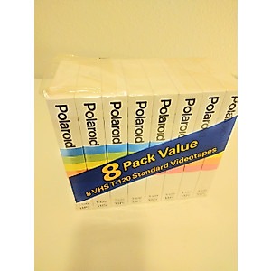 Polaroid Supercolor VHS 8 Pack