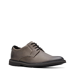 Clarks Atticus LT Lace Dark Grey Leather 8 D (M)