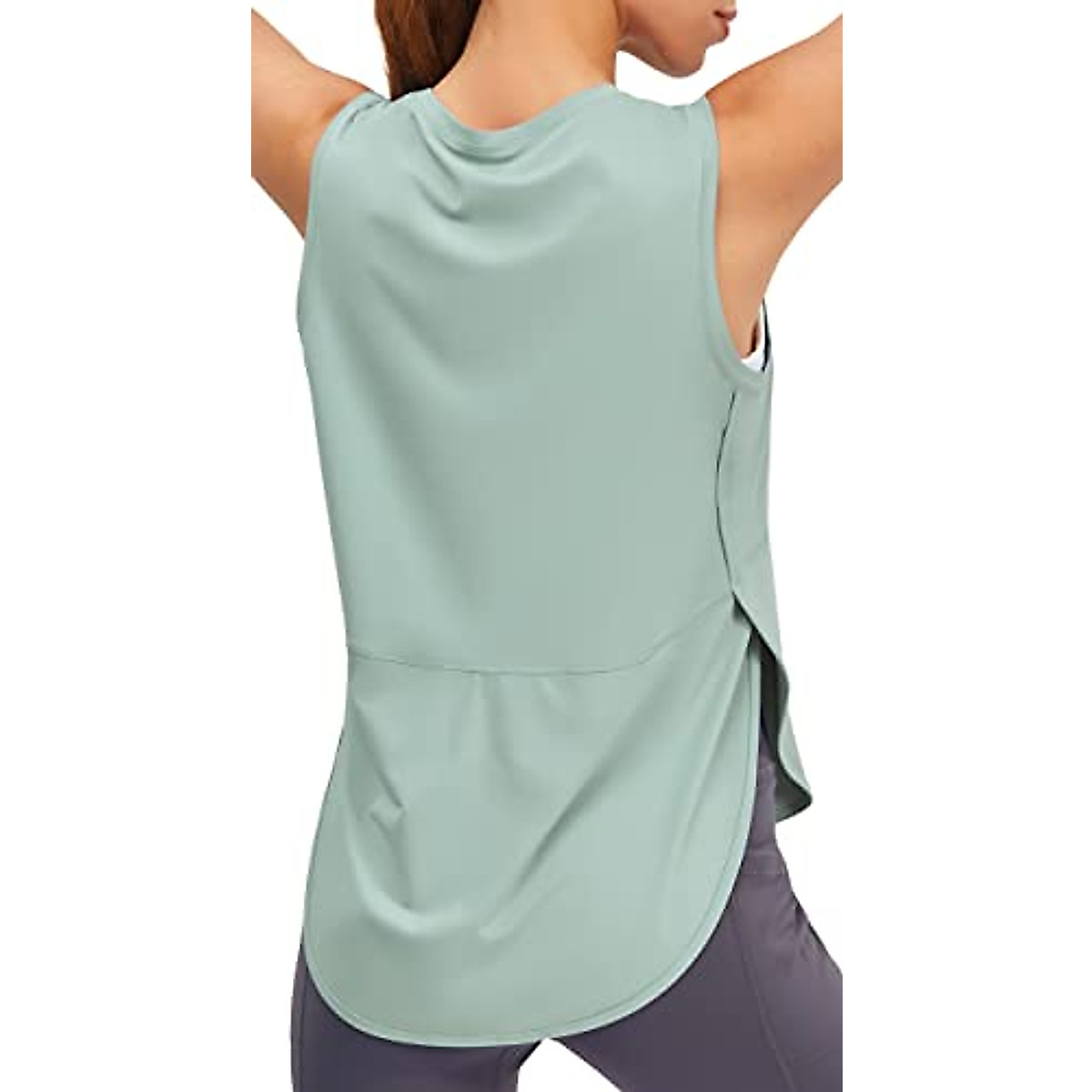 Workout Sleeveless Shirts Athletic Yoga Tank Top for Women