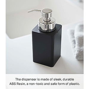 Yamazaki Home Foam Soap Plastic | Dispenser, One Size, Black