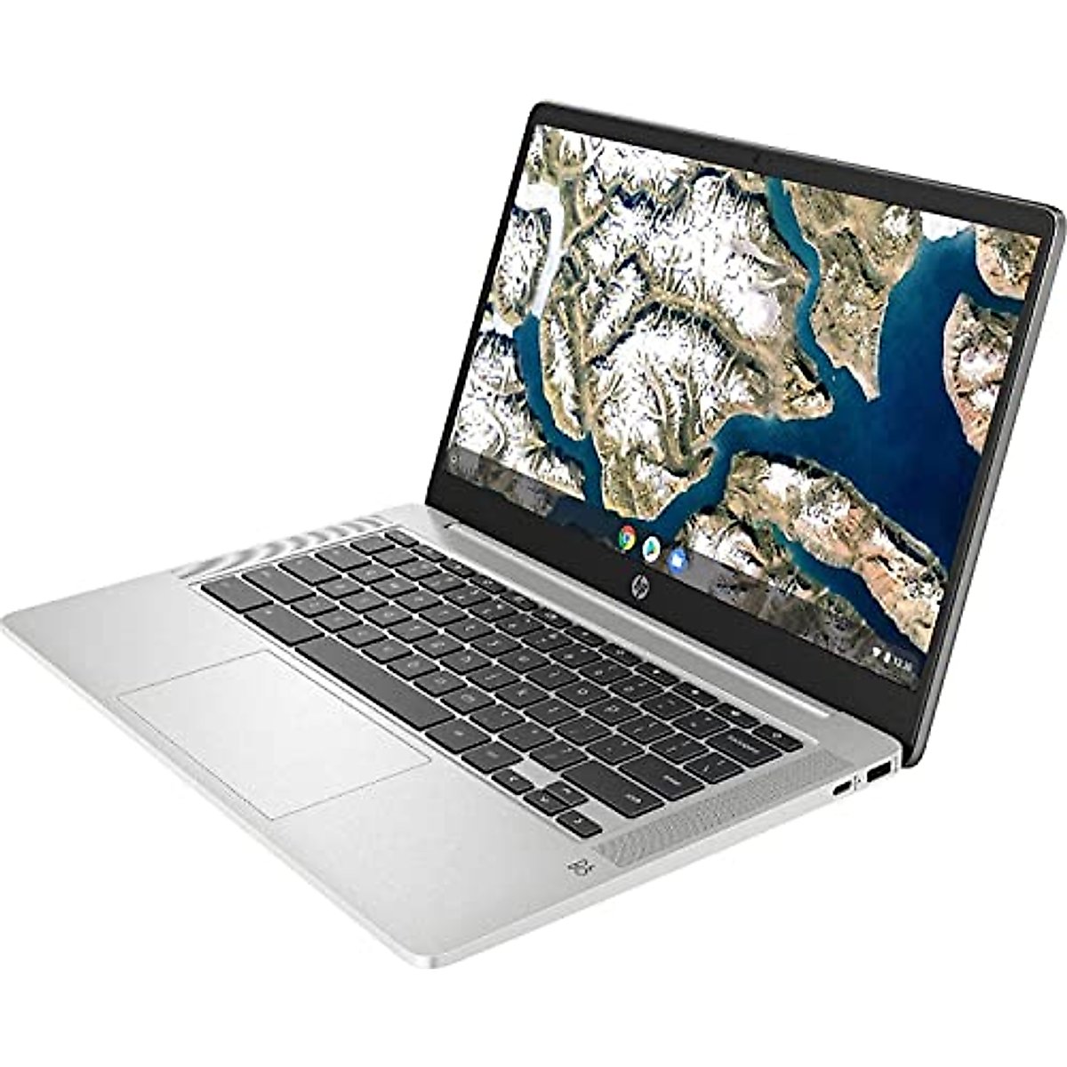 HP 14A-NA1047NR Chromebook, Intel Celeron N4500, 4GB LPDDR4 RAM, 32GB eMMC Flash Storage, 14" Diagonal HD Display, Intel UHD Graphics, Chrome OS (Renewed)
