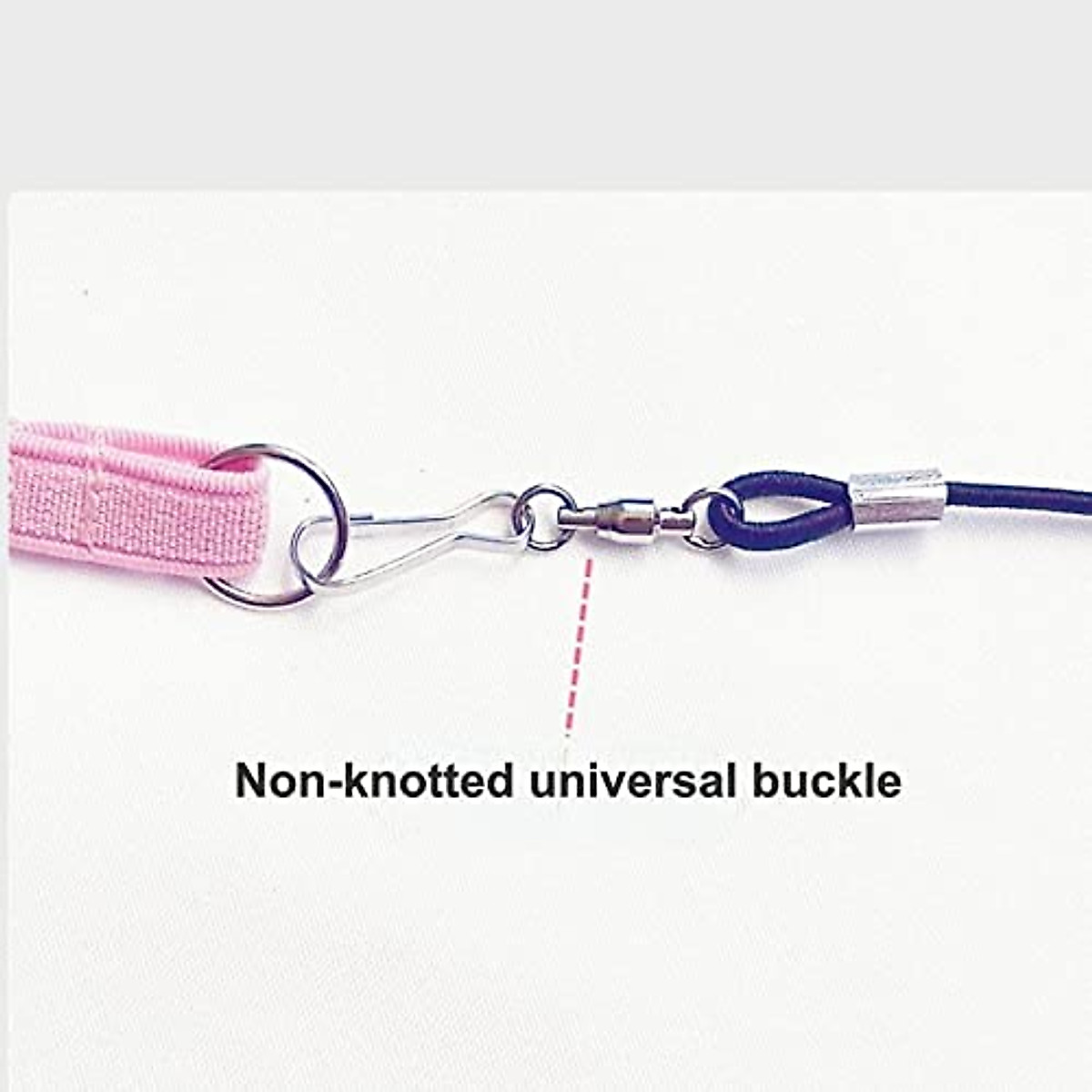 Pet Parrot Bird Harness Leash Adjustable Bird Flying Harness Traction Rope with Cute for Parrots Budgerigar Lovebird Cockatiel Mynah Outdoor Training Toy (Quaker/Sun Conure,Pink)