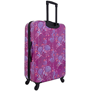 Travelers Club Bella Caronia 20" Carry-On Voguish Luggage, Style Flora, 3 Piece Set