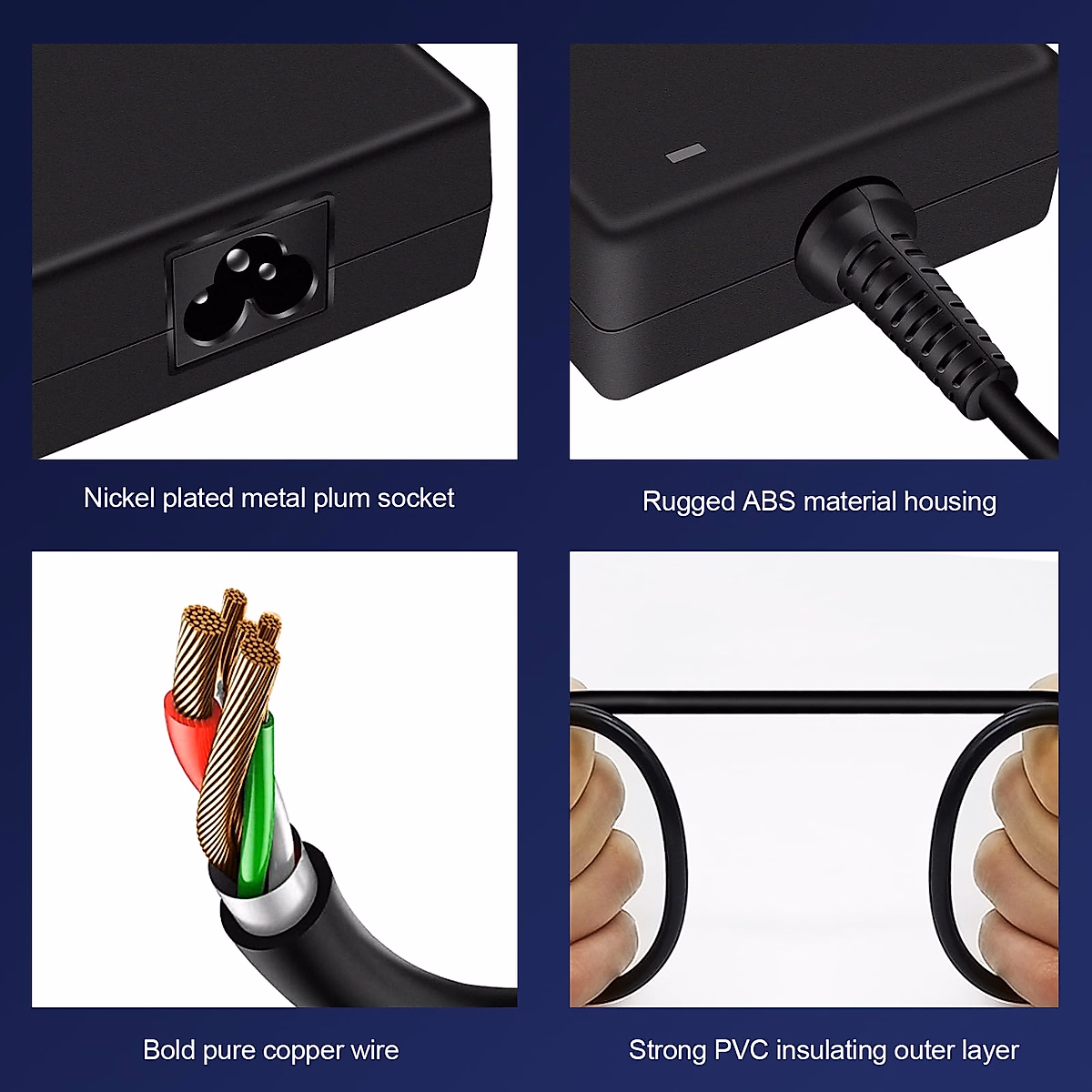 180W AC Charger for Dell G5 G7 G3 15 17 Precision 7670 7680 7770 7780 Alienware 15 17 R1 R2 R3 R4 R5 Gaming Laptop Power Adapter Supply Cord