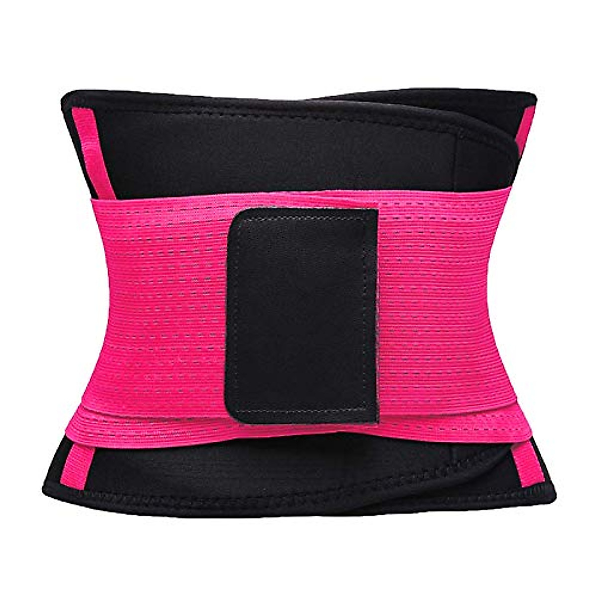 VENUZOR Waist Trainer Belt for Women - Waist Cincher Trimmer - Slimming Body Shaper Belt - Sport Girdle Belt (UP Graded)(Hot Pink,Medium)
