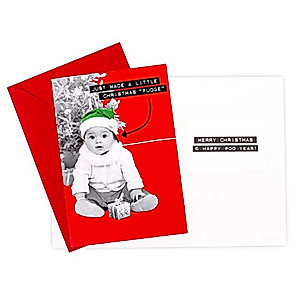 Hallmark Shoebox Funny Boxed Christmas Cards Assortment (4 Designs, 24 Christmas Cards with Envelopes),Assortment Box,1XPX1932