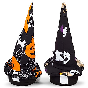 Delton Products Corp Sitting Dangling Leg Hairy Witch Gnomes Figurines Set 19 Inches Tall