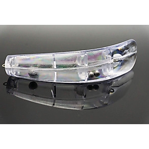 10PCS Unpainted Lure Blanks 13.4cm 23.82g Crankbait Simulation Blank Body Clear Hard Baits Trout Salmon Swimming Sea Bait Topwater Freshwater Plastic Minnow Lure 156XL