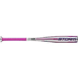 Rawlings | STORM T-Ball Bat | USA Softball & Baseball | -12 Drop | 24" | Silver/Pink